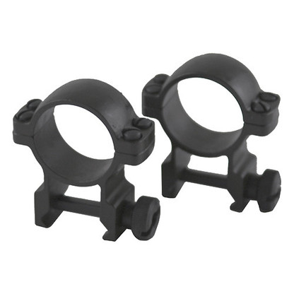 USTS® 1-INCH 4140 Steel See-Through Rings, Standard Width - Versa-Pod Bipod