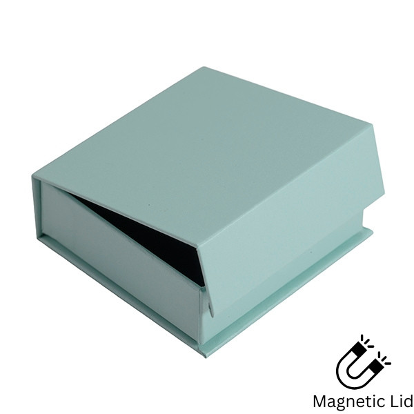 Light blue combo box with magnetic lid - 24358-LB - JPB Jewelry Box