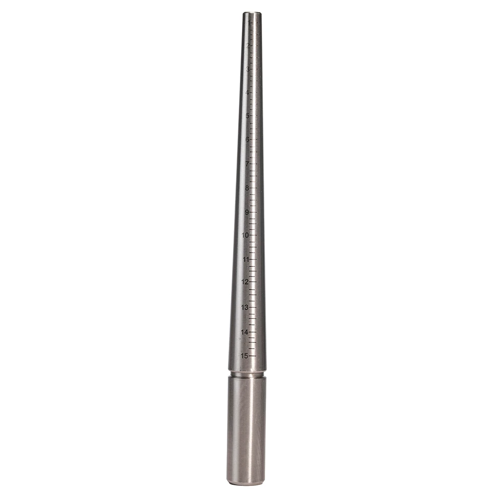 Metal Ring Mandrel Grooved - JRS66 - JPB Jewelry Box