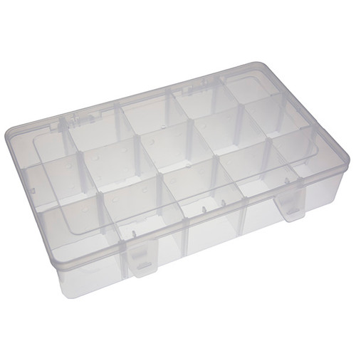 Storage Case, 15 Compartments - PL1015 - JPB Jewelry Box