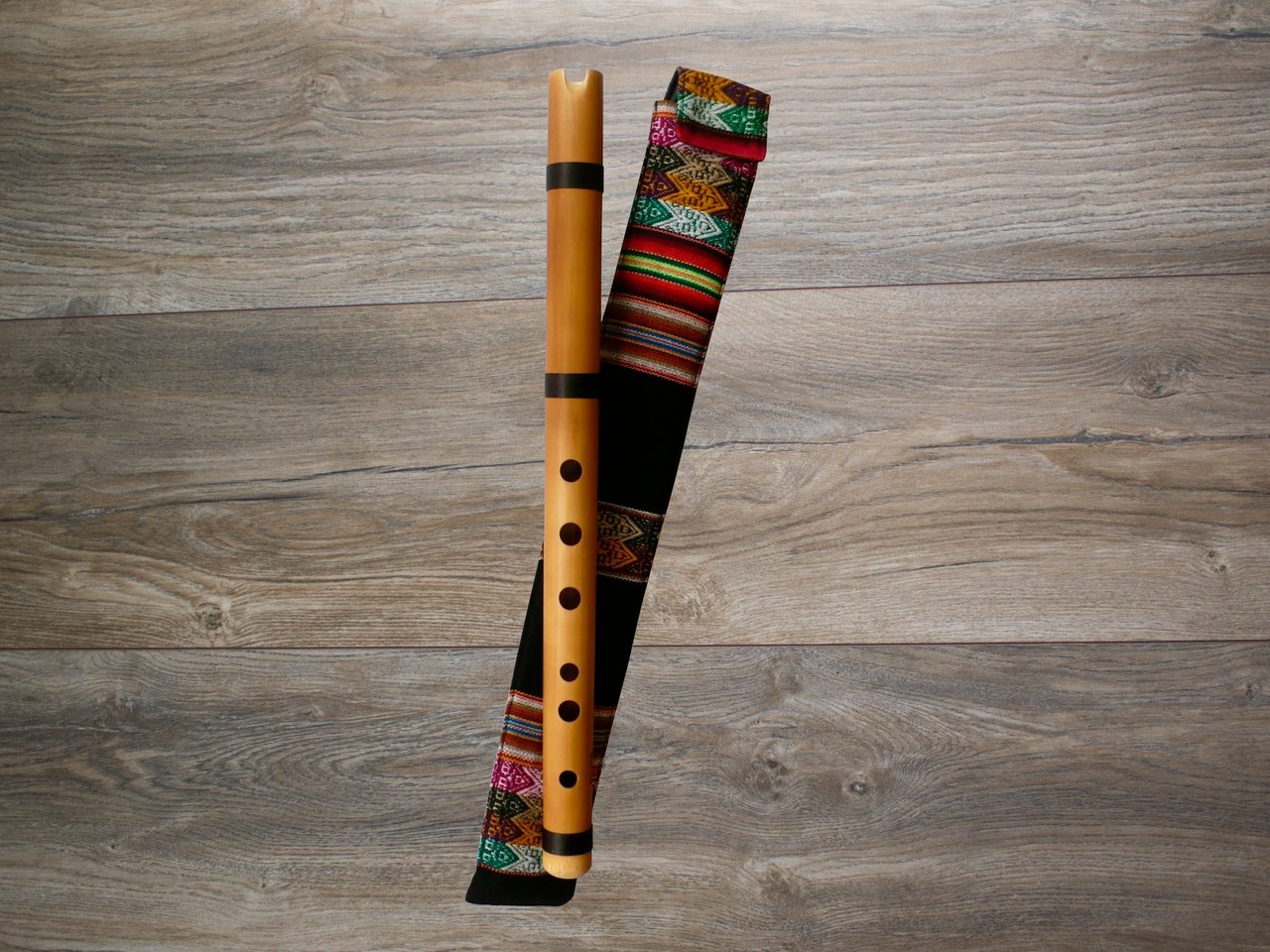 Ramos quenacho flute in C (Do) + CASE - Native Flute Store