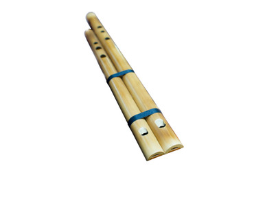 Double bamboo flute in G - Native Flute Store