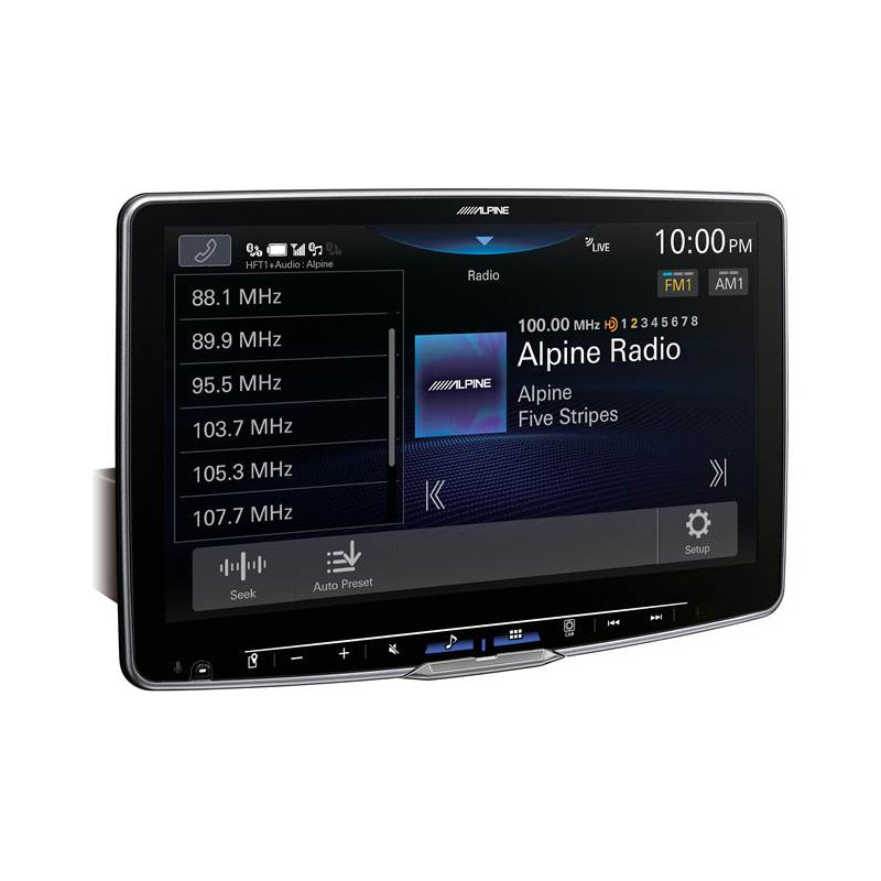 alpine car stereo double din