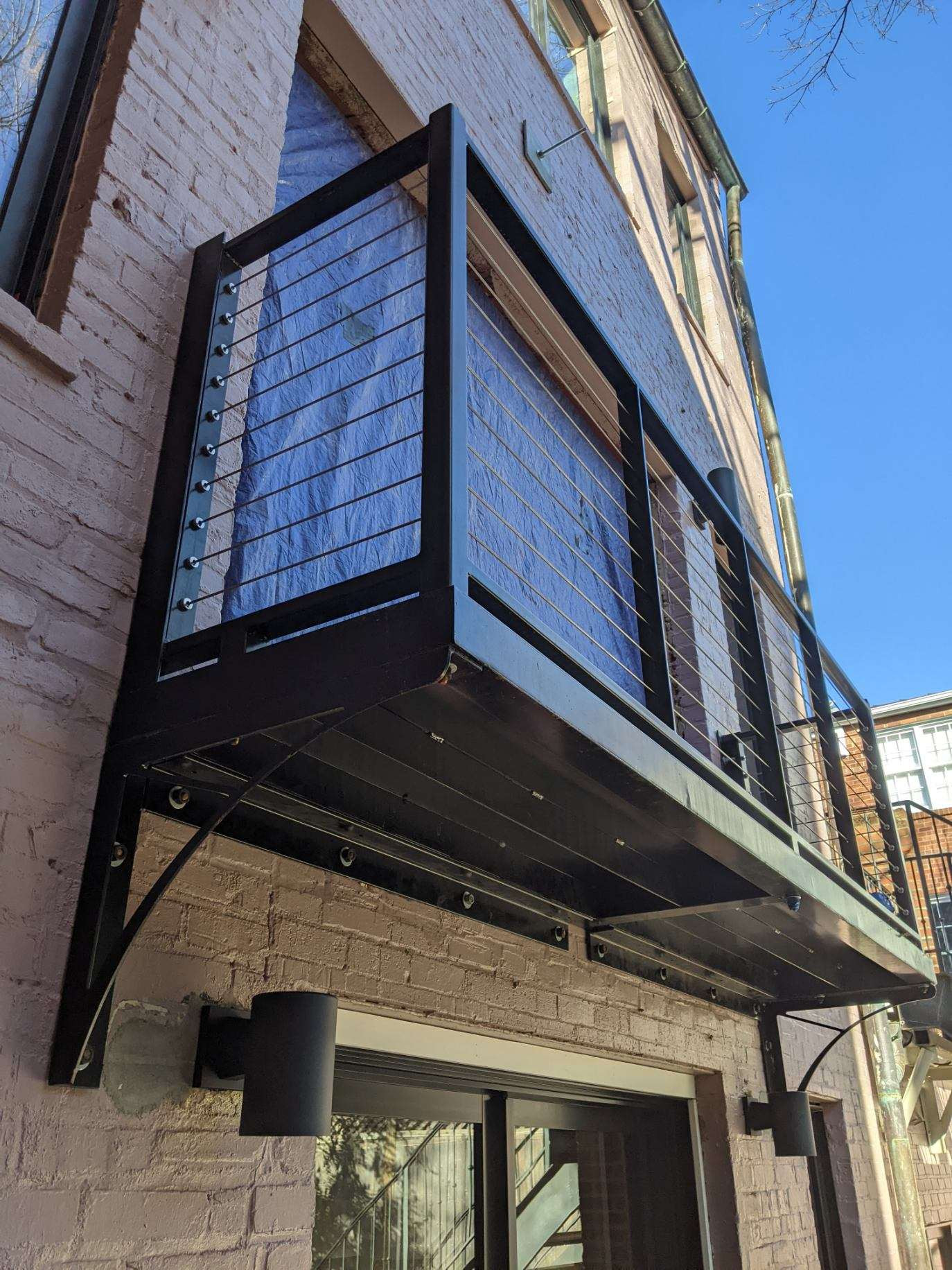 Stainless steel cable balconies