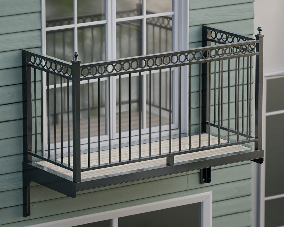 Bolt-On Iron Balcony Systems | Iron Balcony For Sale