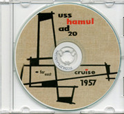 USS Hamul AD 20 1957 Far East Navy Ship Cruise Book CD
