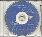 USS Newman K Perry DDR 883 1952 Med Cruise Book on CD