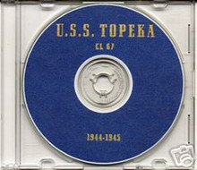 USS Topeka CL 67 CRUISE BOOK WWII on CD RARE Navy