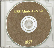 USS Altair AKS 32 1957 Med Cruise Book on CD RARE