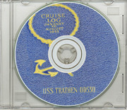 USS Trathen DD 530 1953 World Cruise Book on CD RARE