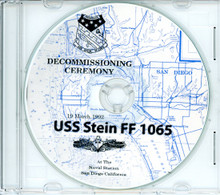 USS Stein FF 1065 Decommissioning Program on CD 1992 Plank Owner