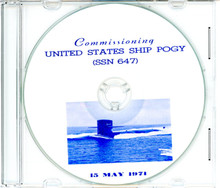 USS Pogy SSN 647 Commissioning Program on CD 1971