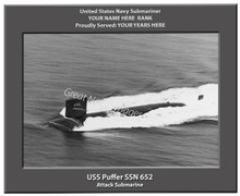 USS Puffer SSN 652 Submarine Photo Print - Great Naval Images LLC