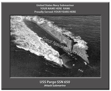 USS Pargo SSN 650 Submarine Photo Print - Great Naval Images LLC