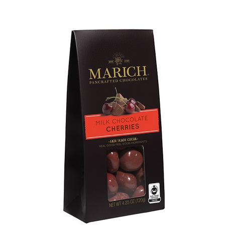 Marich Milk Chocolate Cherries 4.25oz box - SAVORsnackshop.com