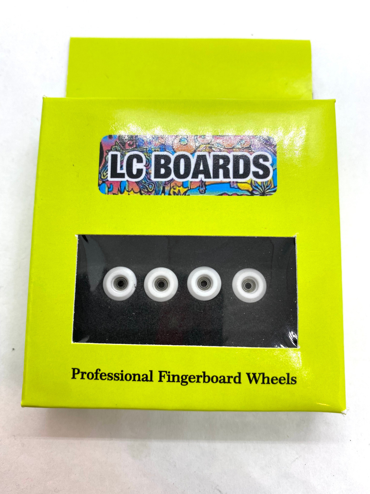 LC BOARDS FINGERBOARD 65D URETHANE STREET WHEELS WHITE - LC Boards ...
