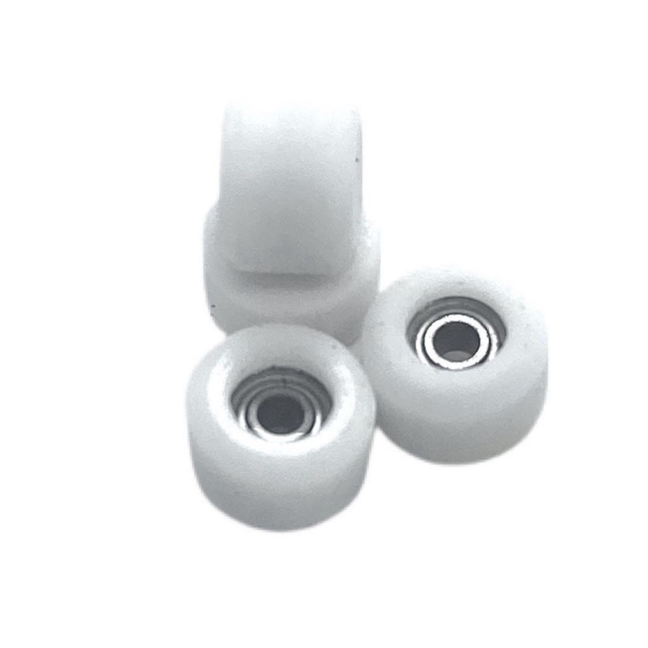 LC BOARDS URETHANE MINI WHEELS WHITE - LC Boards Fingerboards
