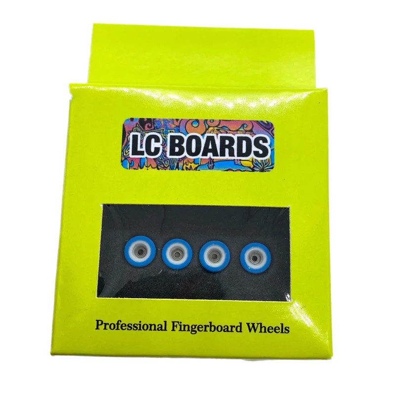 LC BOARDS URETHANE DUAL CORE WHEELS BLUE/WHITE
