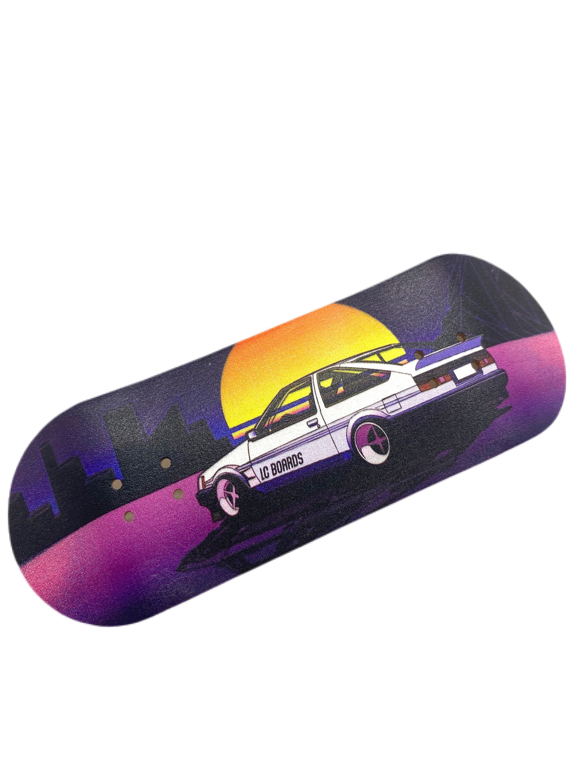 Wooden fingerboard decks with real wear graphics $9.95