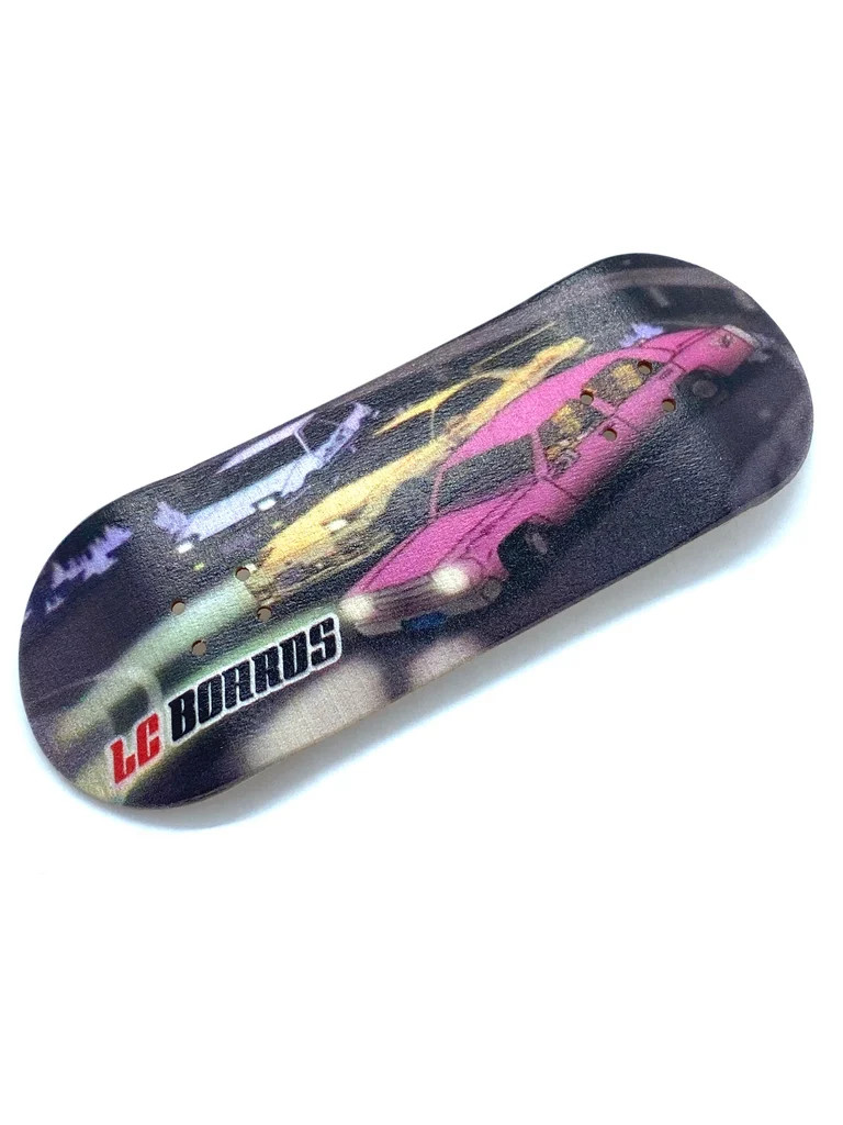 Wooden fingerboard decks with real wear graphics $9.95