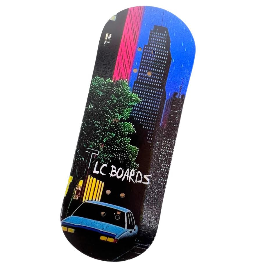 Wooden fingerboard decks with real wear graphics $9.95