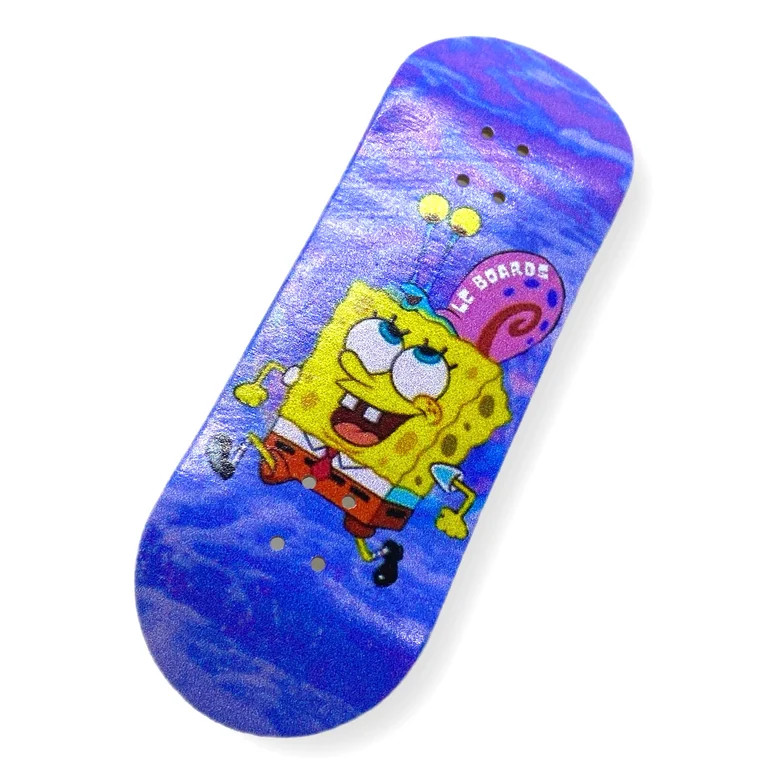 Wooden fingerboard decks with real wear graphics $9.95