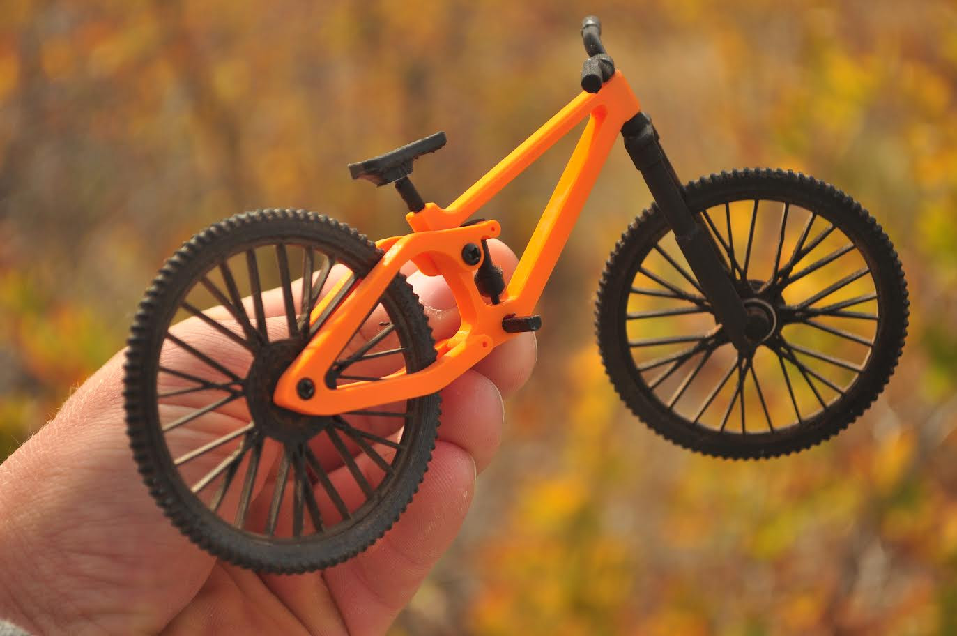 LC FINGER MOUNTAIN BIKE 3D PRINTED V1