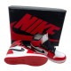 LC BOARDS FINGER SHOES NIKE AIR JORDAN'S RED HIGH