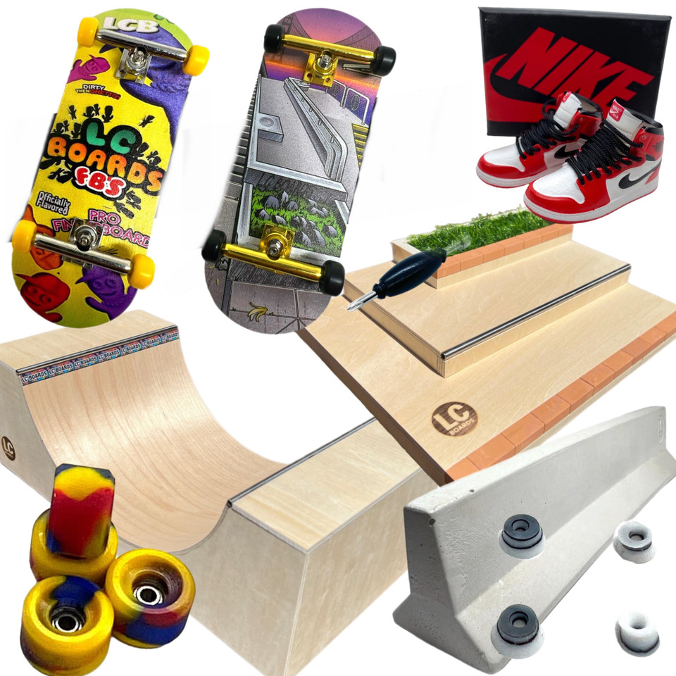 Professional fingerboard completes for only $16.95