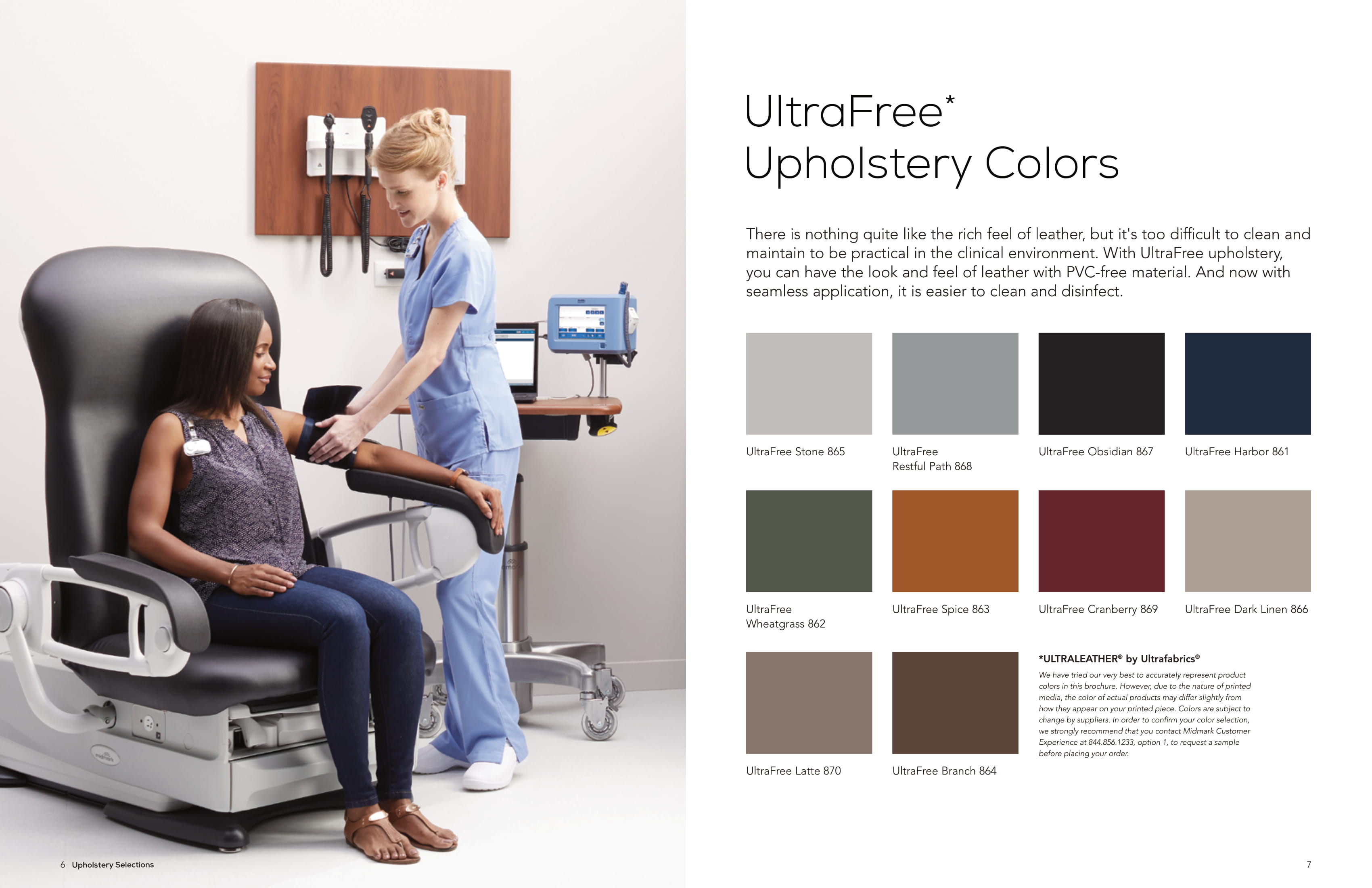 Midmark 224 Barrier-Free Power Exam Chair