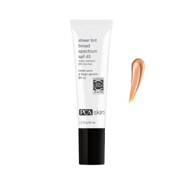 PCA Sheer tint Broad Spectrum spf 45 - out of stock - Retreat Skin & Beauty