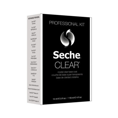 Seche Clear Base Coat Pro 118ml Refill & 14ml - Retreat Skin & Beauty