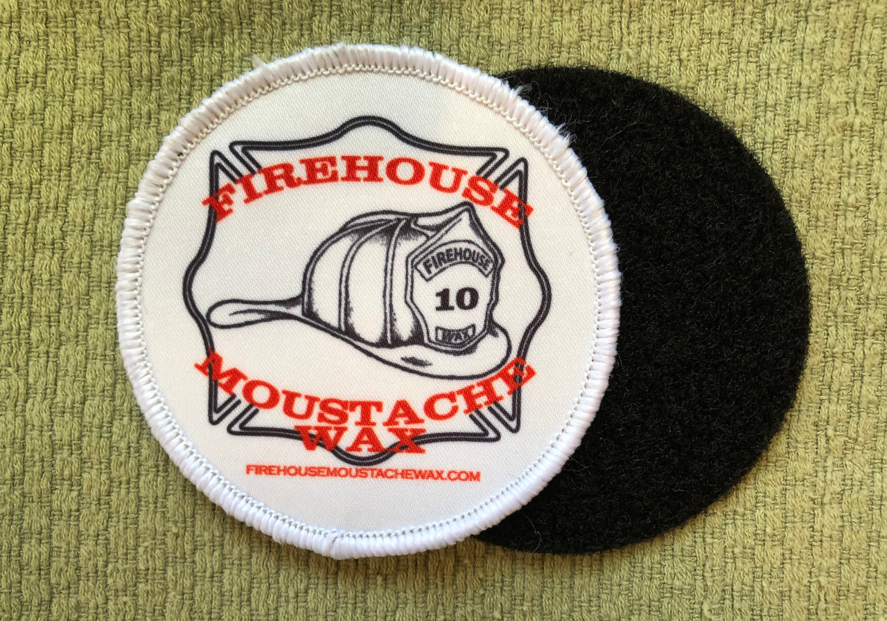 Velcro Firehouse Moustache Wax Patch