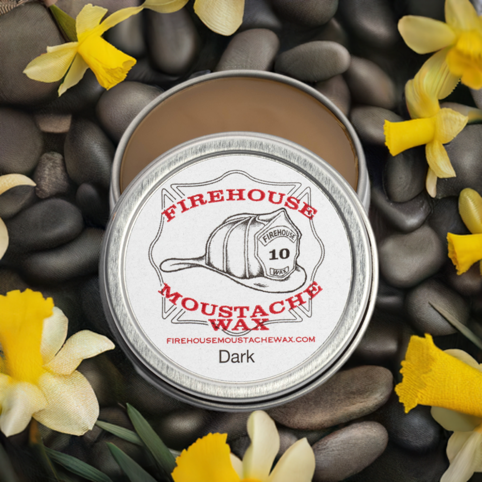 Firehouse Moustache Wax for brown/red hair