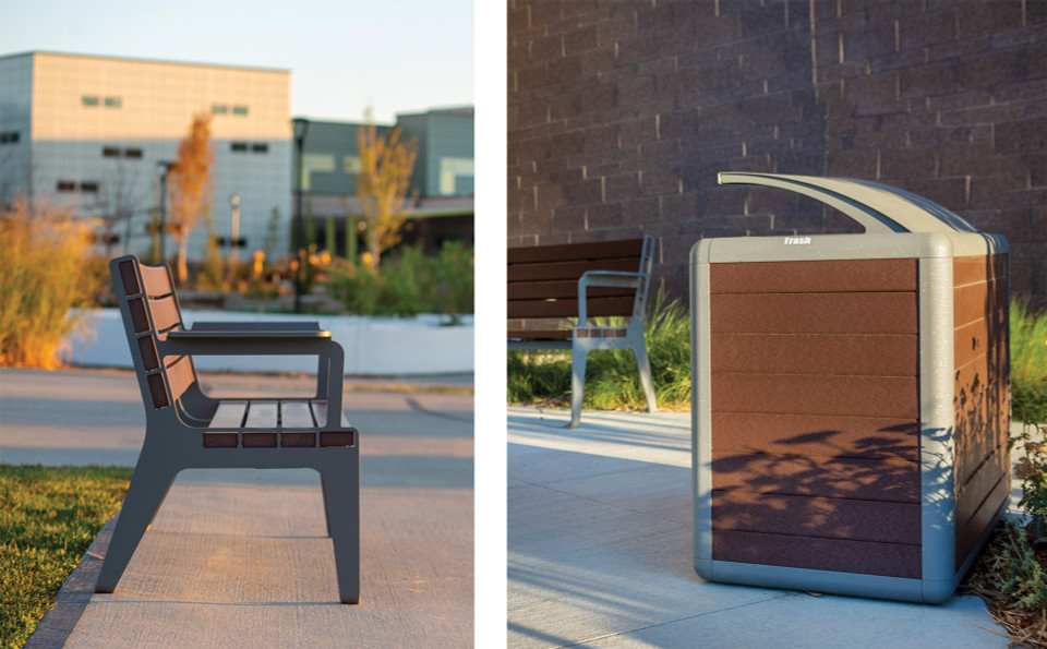 Anova Site Furnishings | Modern Park Benches & Receptacles