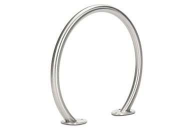 Tandem Stainless Steel Bike Rack, Surface Mount - Recreation Plus