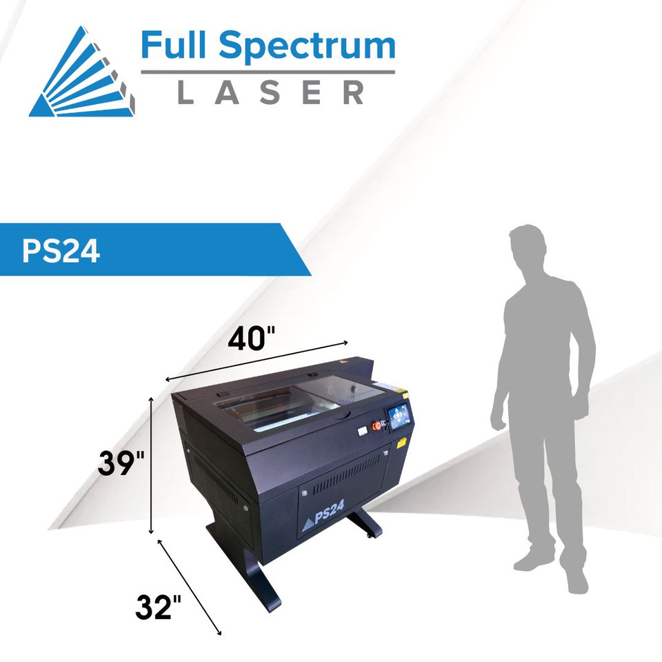 PS24 Pro-Series Laser Cutting and Engraving System | Full Spectrum Laser