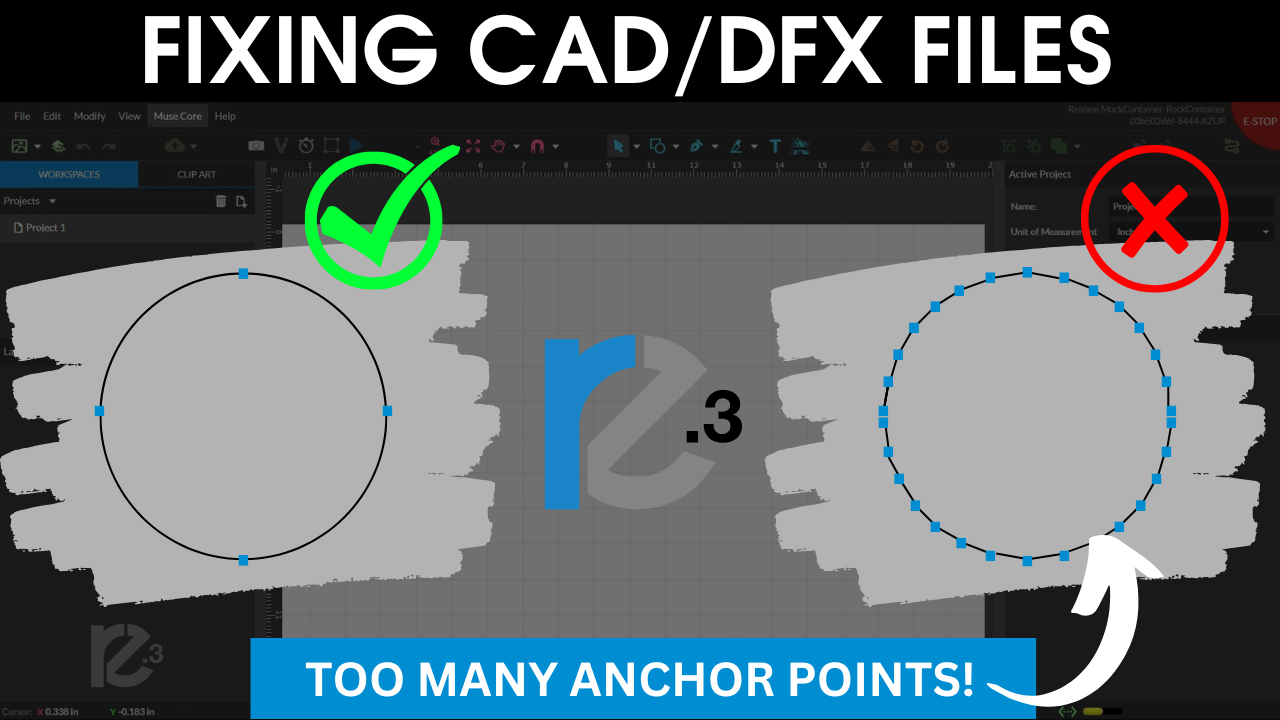How To Fix CAD/DFX Files For Laser Cutting - Full Spectrum Laser