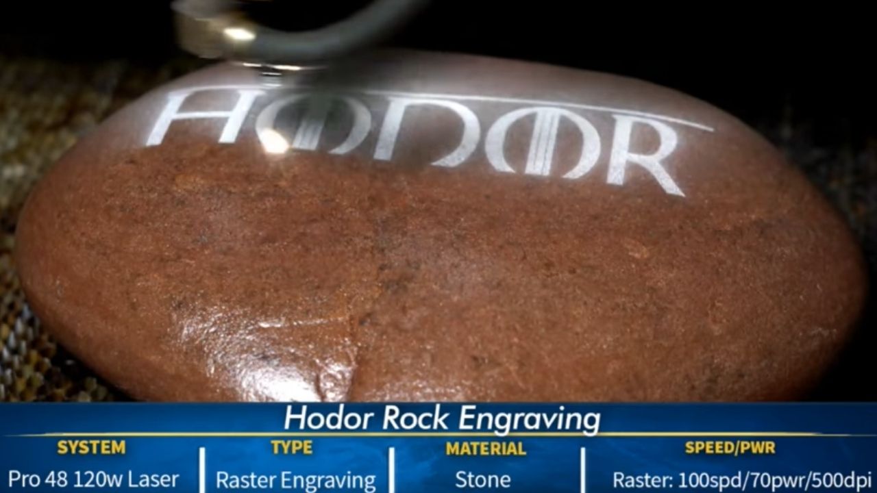 Laser Engraving Stone - Full Spectrum Laser