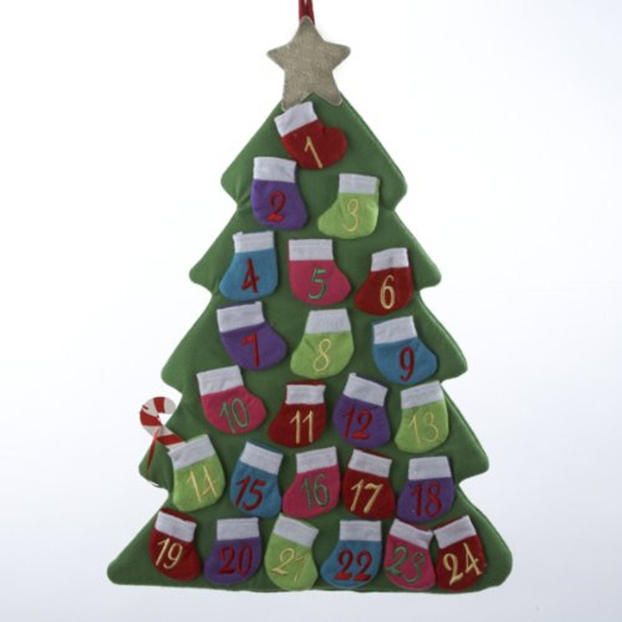 Countdown Christmas Tree Advent Calendar