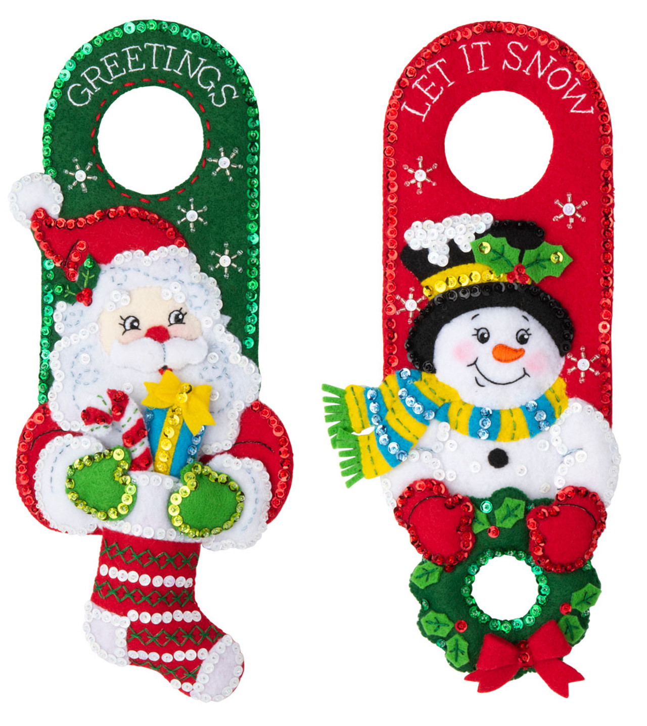 Bucilla Felt Christmas Stocking Kits, DIY Christmas crafts ... Bucilla Felt Christmas Stocking Kits, DIY Christmas crafts ...