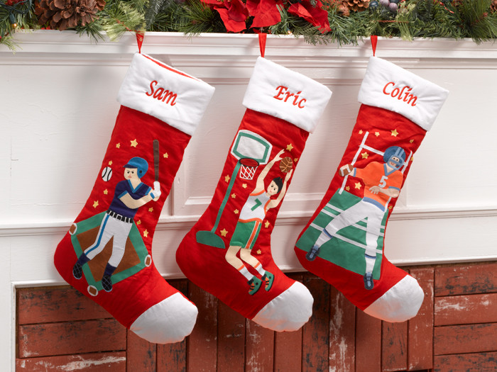 Basketball player Personalized Christmas Stocking