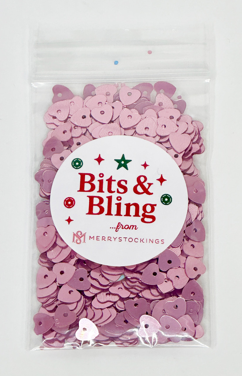 Bits & Bling | MerryStockings 5MM Pink Hearts