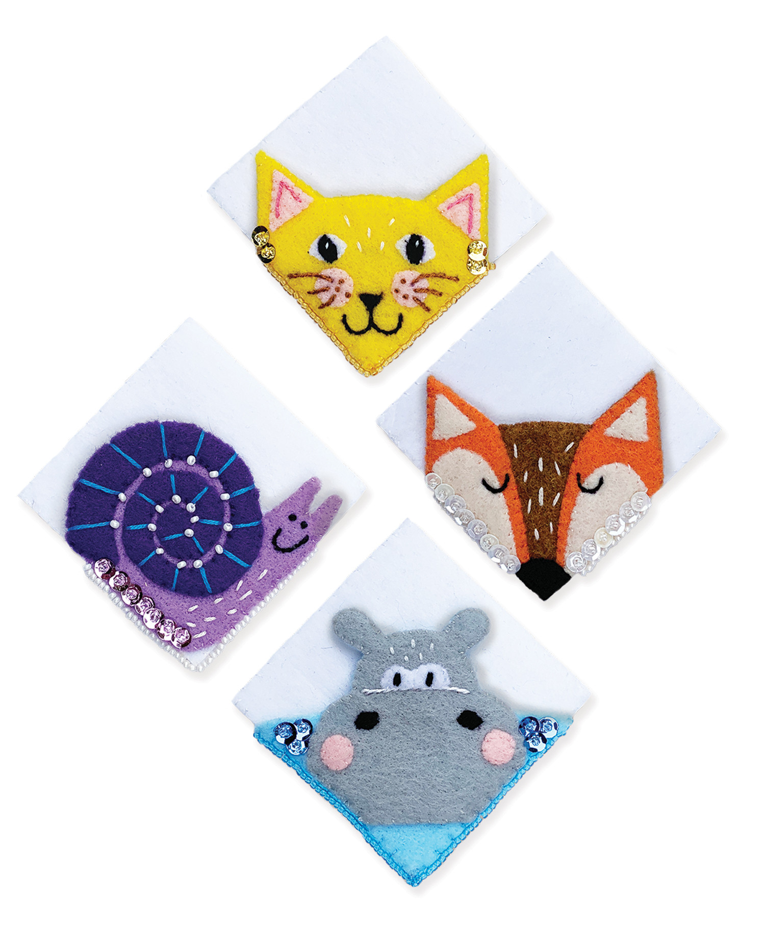 Book Buddies Felt Bookmarks Kit by MerryStockings