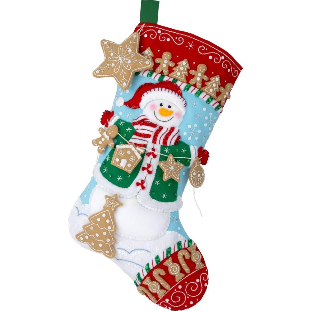 Bucilla felt Christmas stocking kits, Christmas craft kits - Page 5