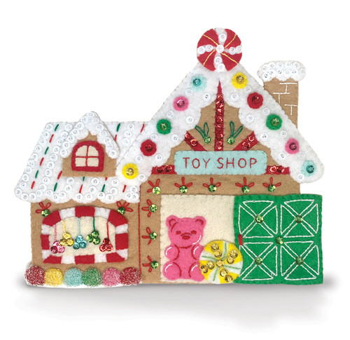 THE MANTEL SERIES™ | MerryStockings Collectible Gingerbread Village