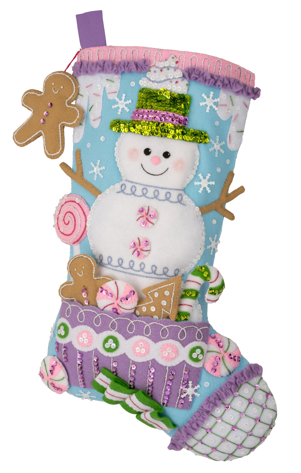 Bucilla felt Christmas stocking kits, Christmas craft kits - Page 9