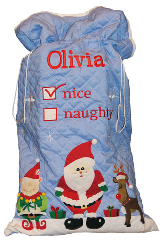 Personalized Jumbo Santa Bag