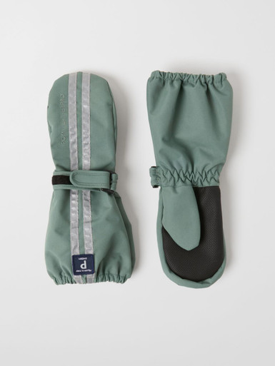 Waterproof Long Cuff Shell Mittens (1-2yrs)-28551