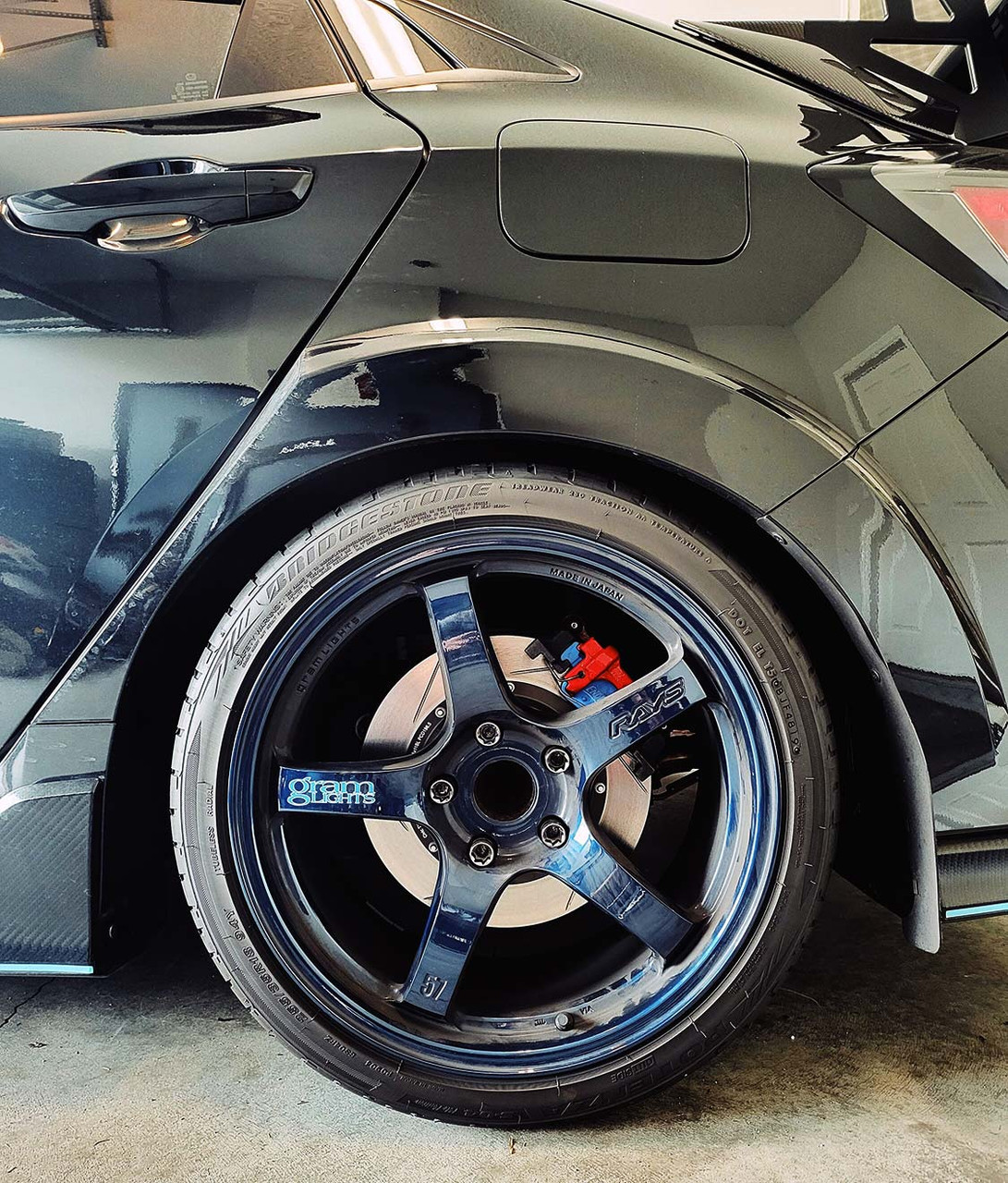 Civic Type R FK8/FL5 2-pc Rear Rotors | Paragon Performance